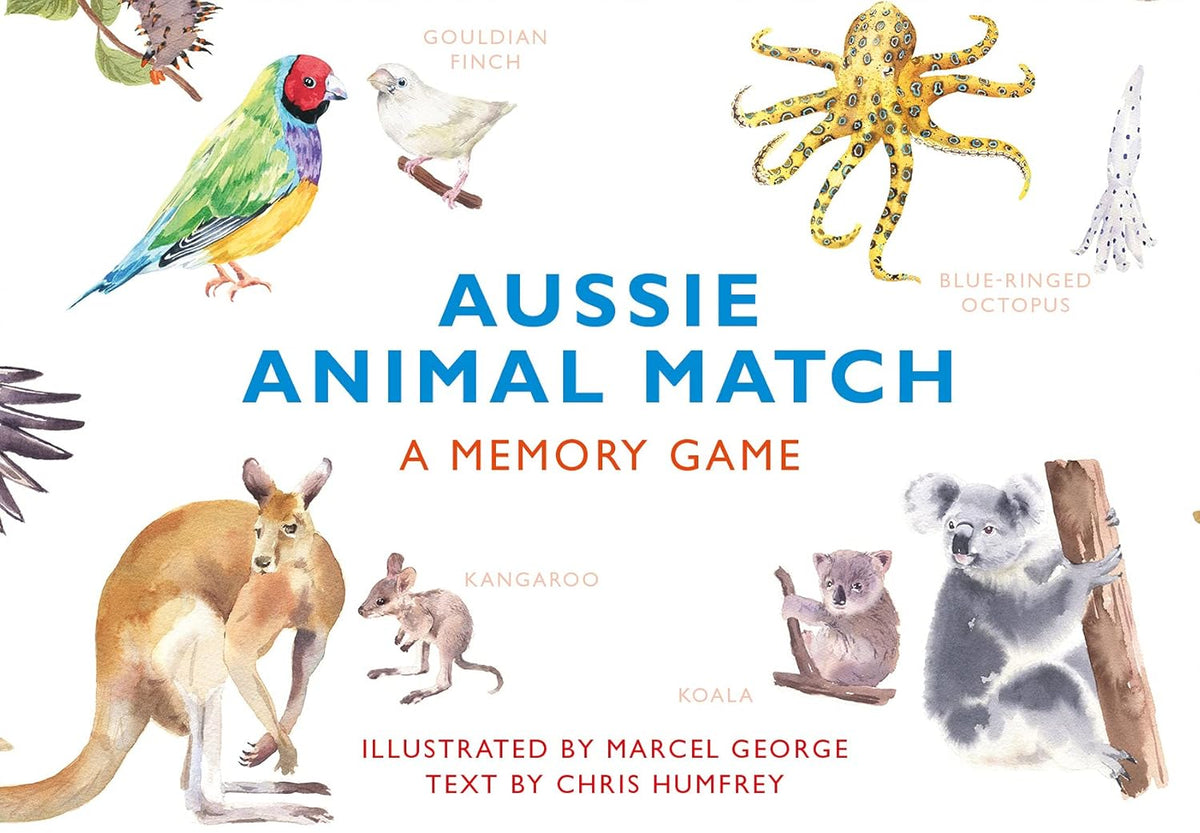 Aussie Animal Match Memory Game | STEAM Kids