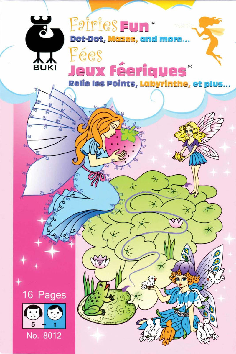 Buki Fairies - Fairies Fun Activity Book | STEAM Kids