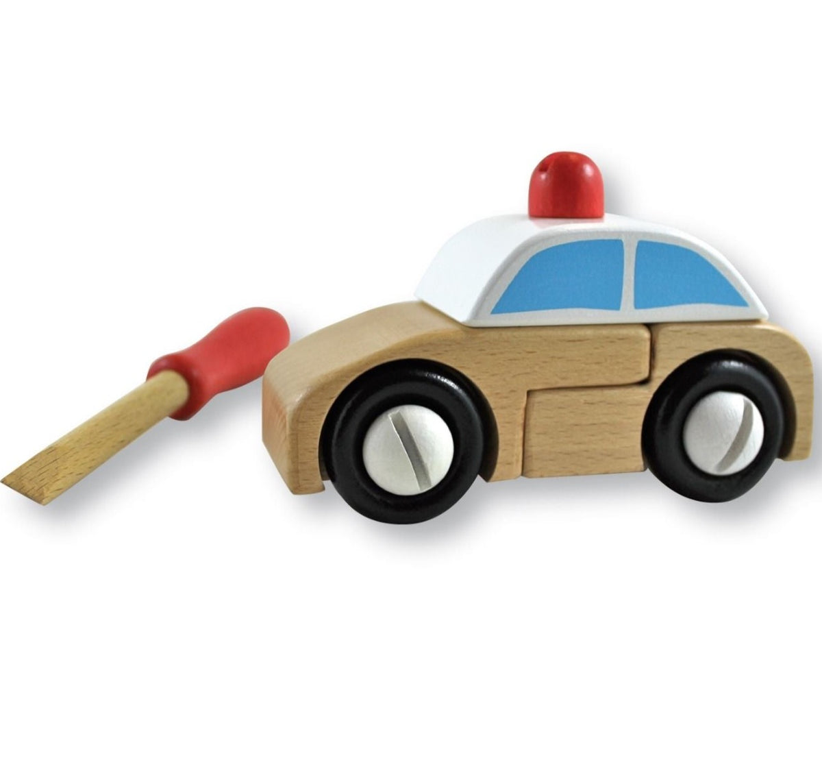 Build-A-Police Car Construction Set | Discoveroo | STEAM Kids