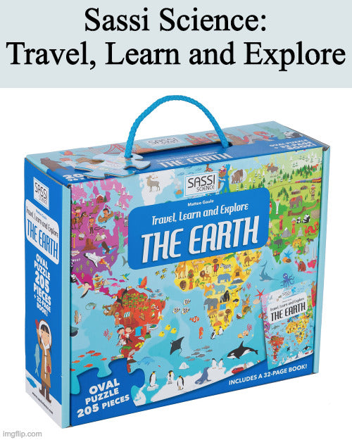 Sassi Puzzles: Travel, Learn and Explore sets | STEAM Kids