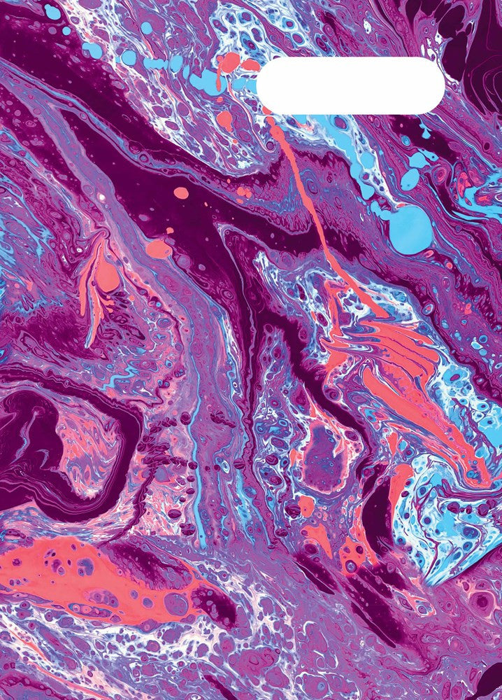 Spencil A4 Bookcover - Liquid Marble 2 | Book Cover A4 Exercise Book ...