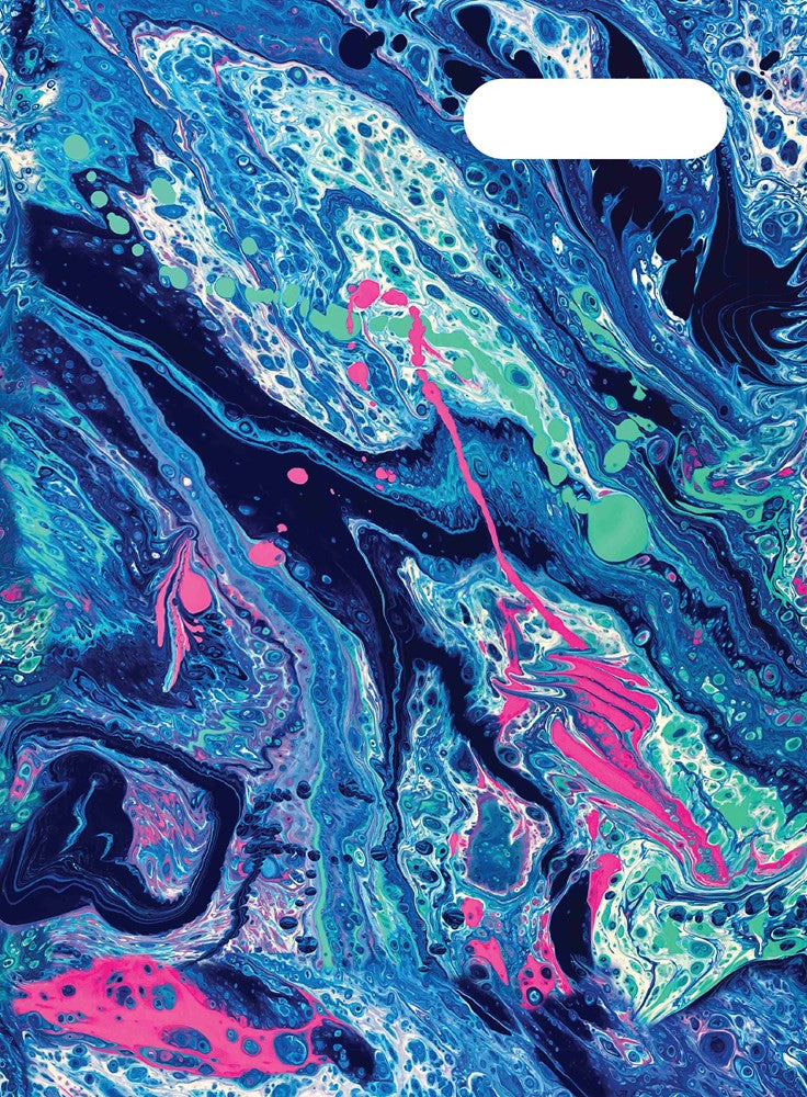 Scrapbook Book Cover - Liquid Marble | Spencil | STEAM Kids