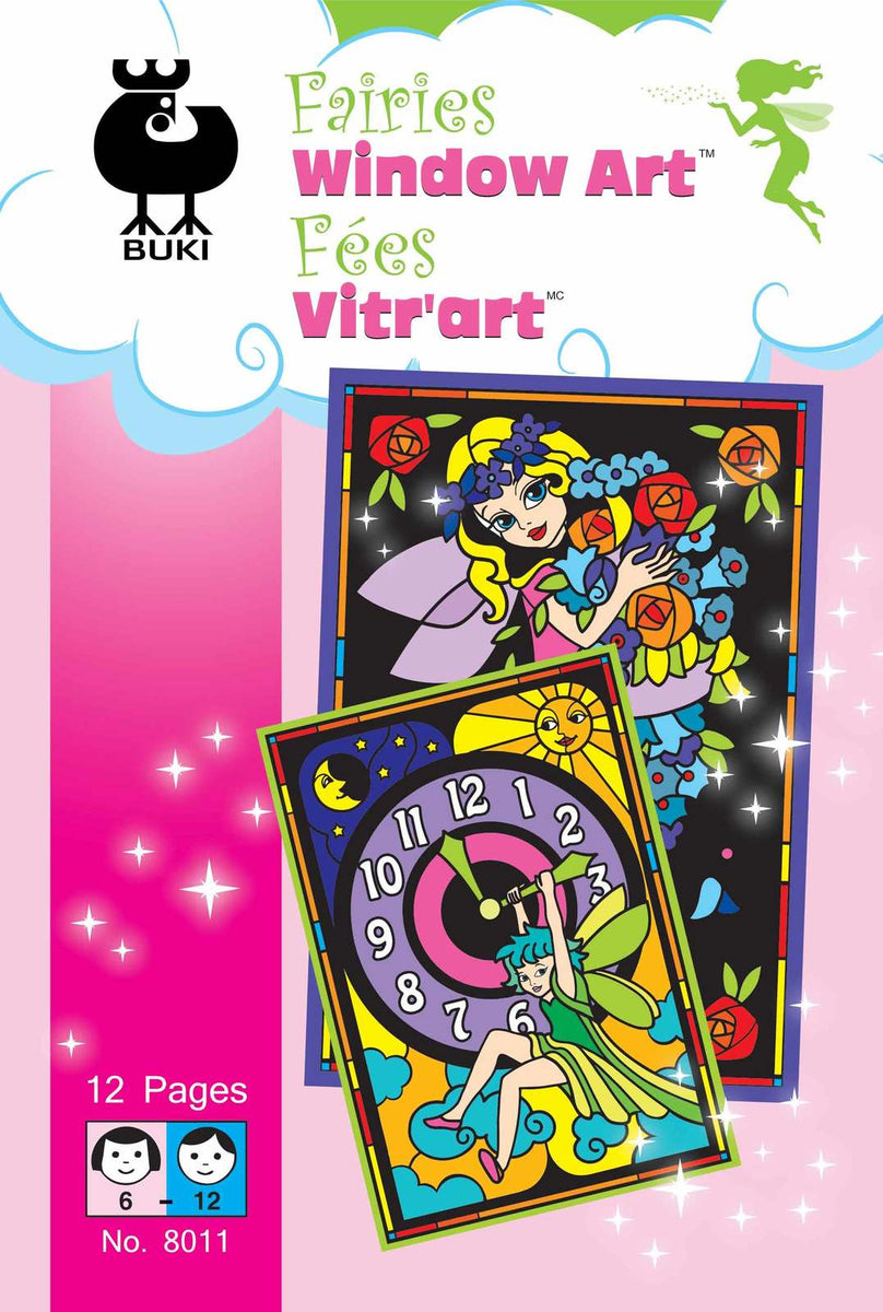 Buki Fairies - Window Art Activity Book | STEAM Kids