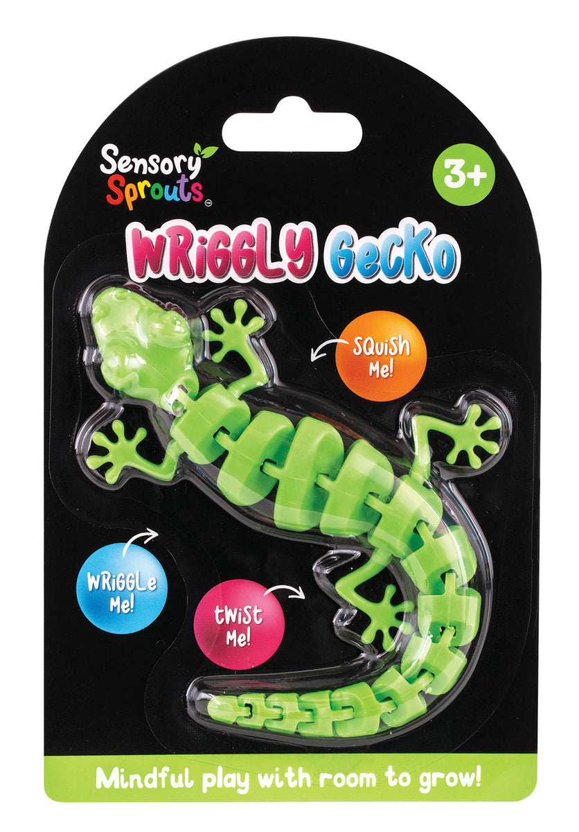 Wriggly Gecko Fidget Toy | Sensory Sprouts | STEAM Kids