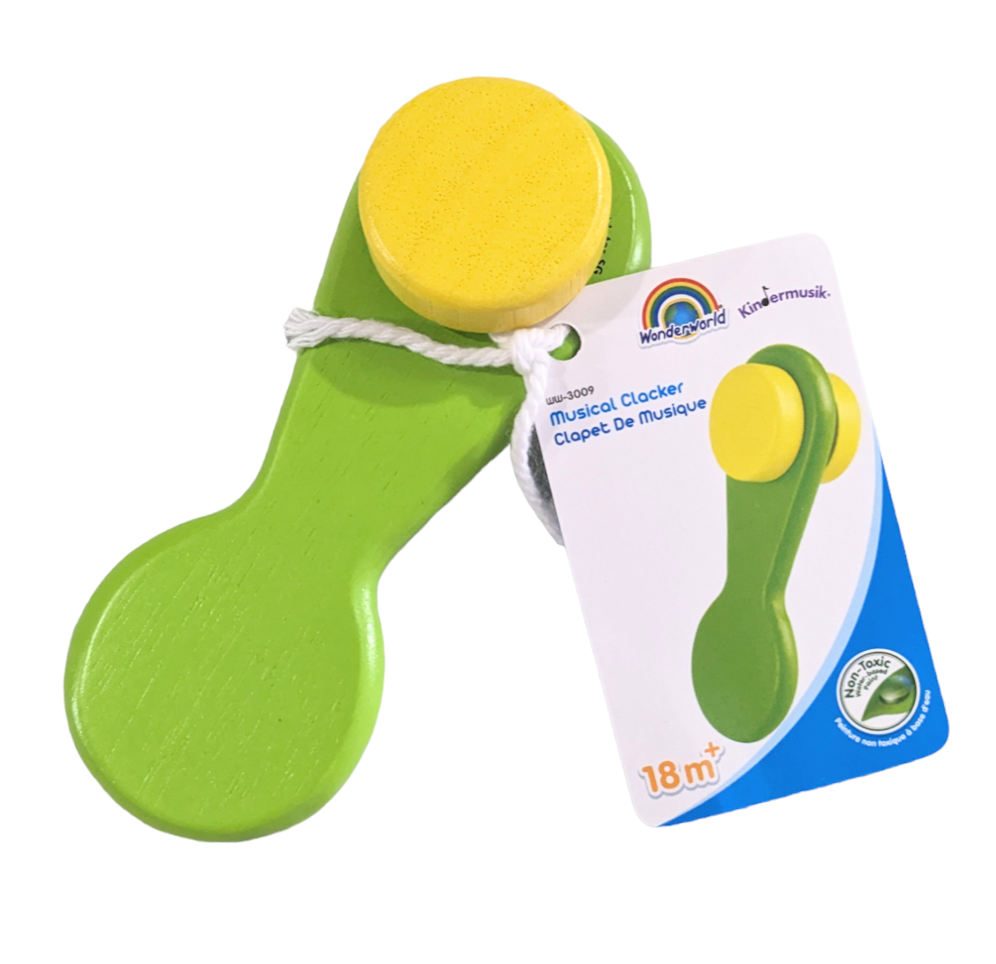 Musical Wooden Clacker | Kindermusik | STEAM Kids