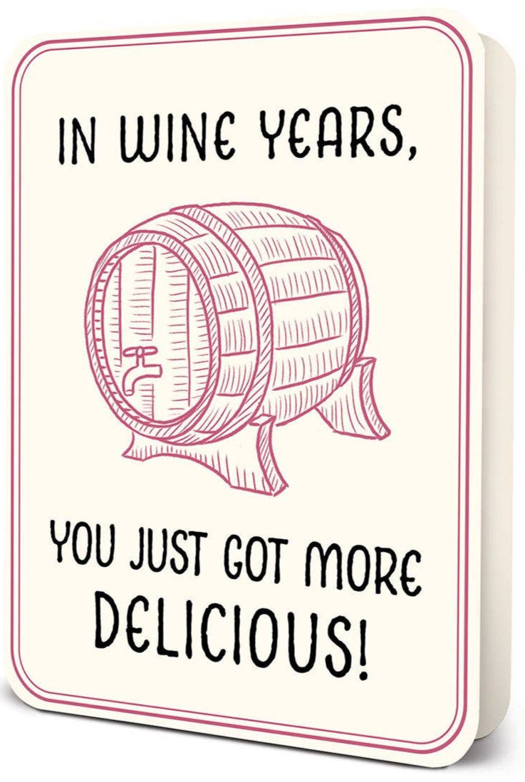 Studio Oh Card - In Wine Years | STEAM Kids