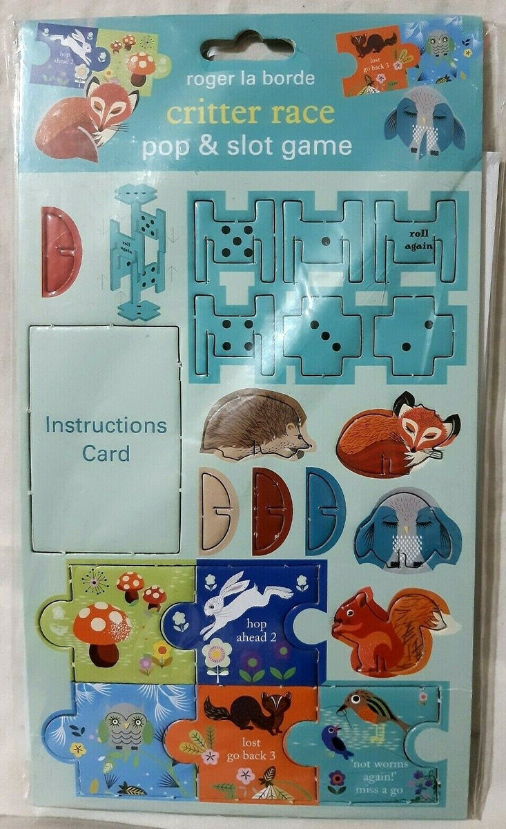 Pop & Slot Game - Critter Race | Roger la Borde | STEAM Kids